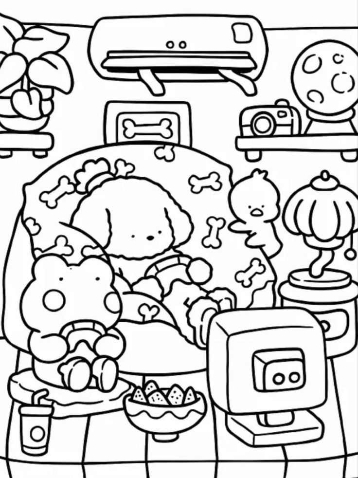 Competição de games Bobbie Goods para Imprimir e Pintar